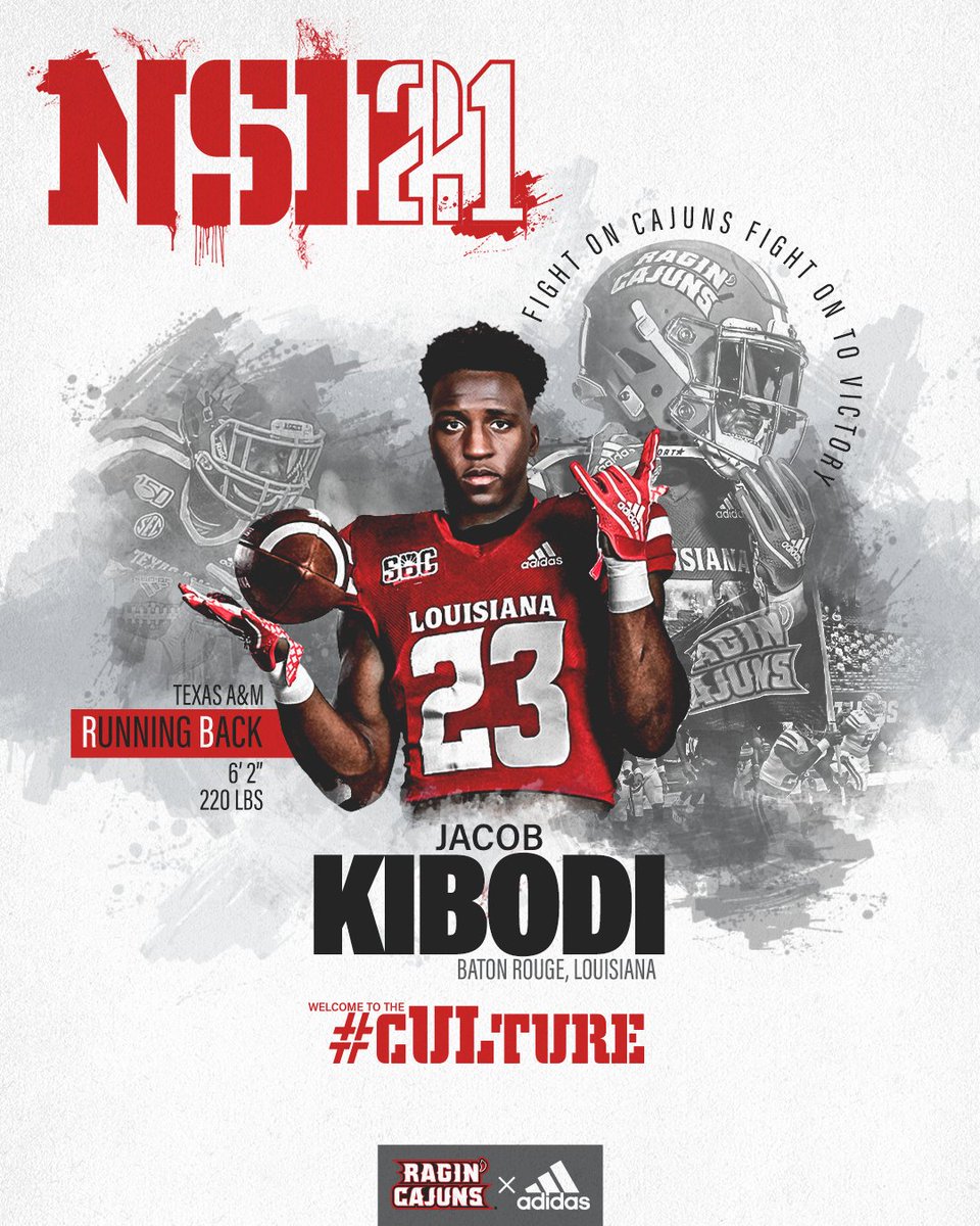 Texas A&M RB Jacob Kibodi transfers to Louisiana : r/CFB