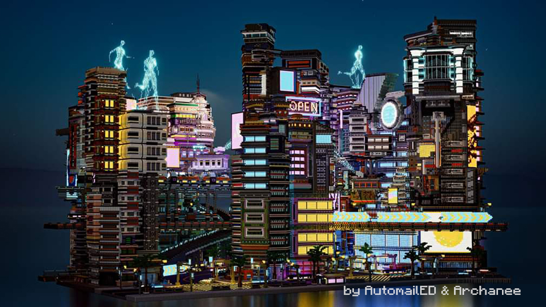 Minecraft Futuristic City