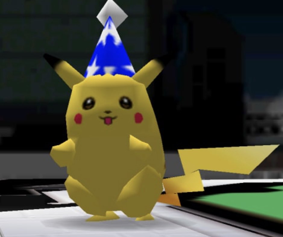 Pikachu Birthday Hat
