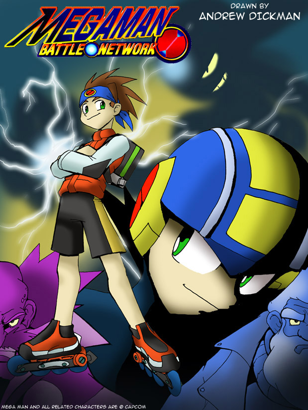 「I loved the look and aesthetic of the Battle Network series 」Andrew D🌥 ...