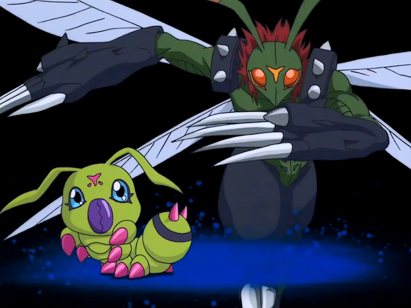 Digimon Wormmon Evolution