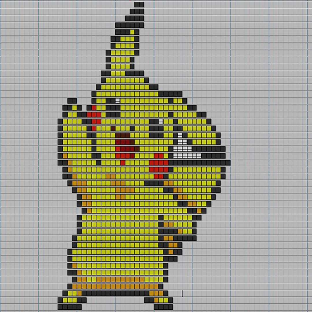 Pokemon Drawings On Graph Paper