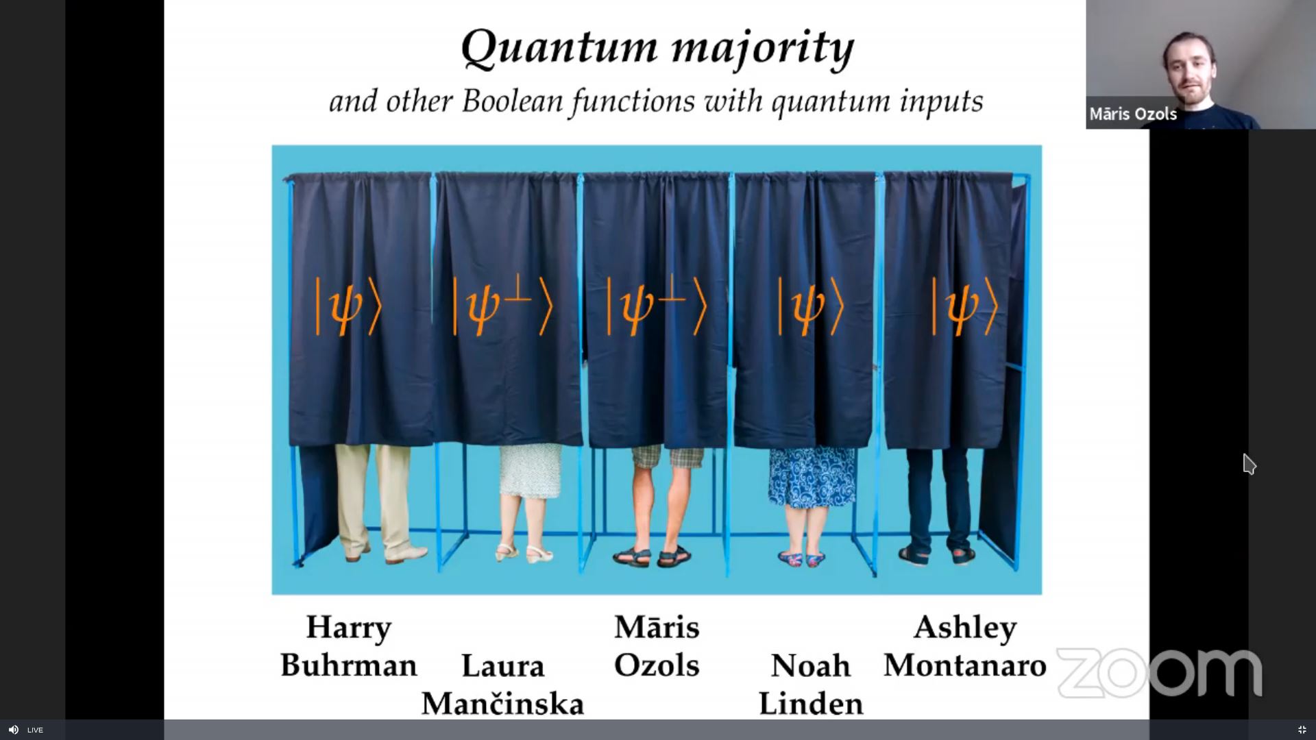 Matthias C. Caro on Twitter: "At #QIP2021, we begin our Thursday with @LauraMancinska and ...