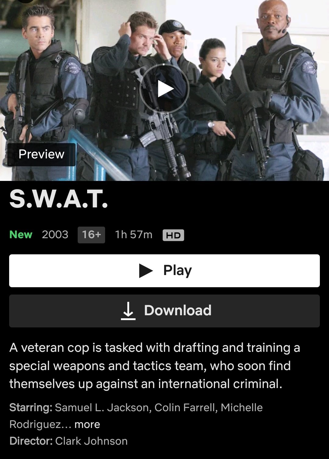 Swat Firefight Poster
