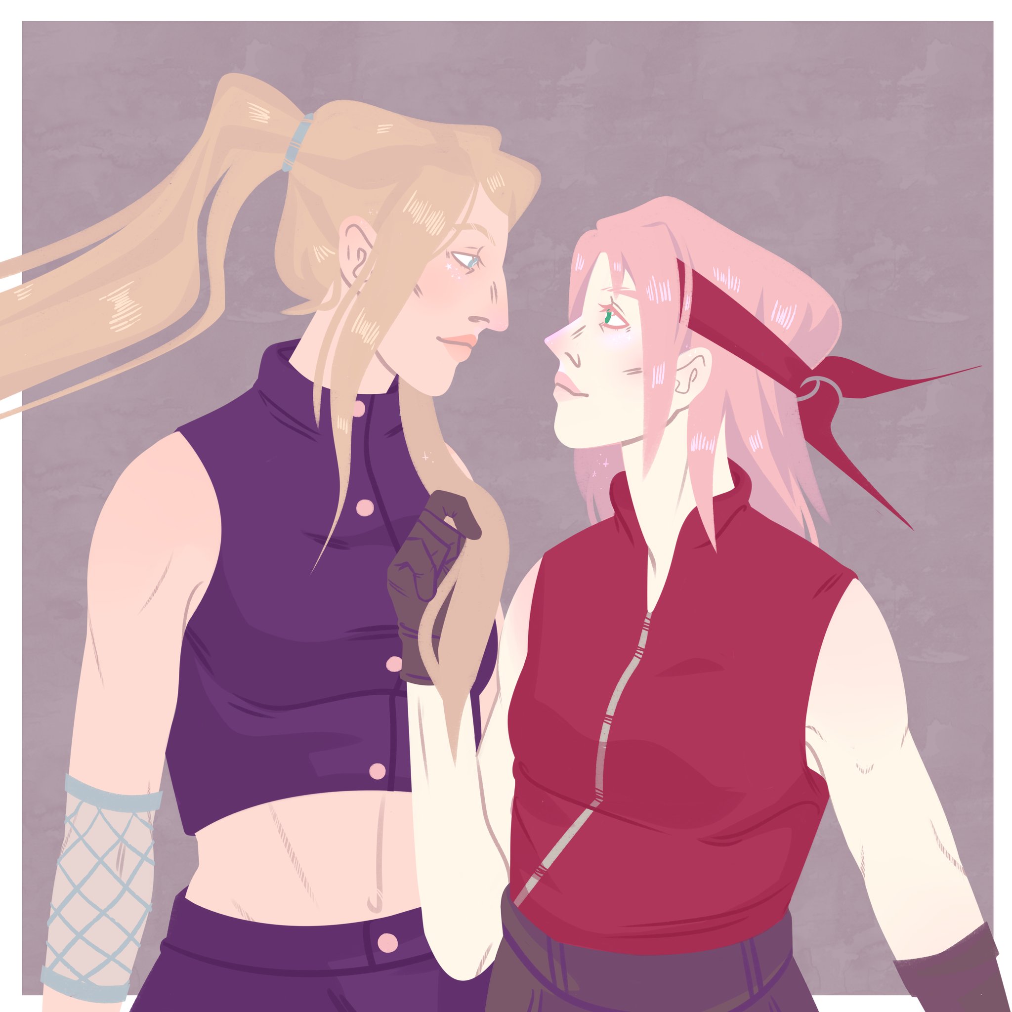 Ino X Sakura Kiss