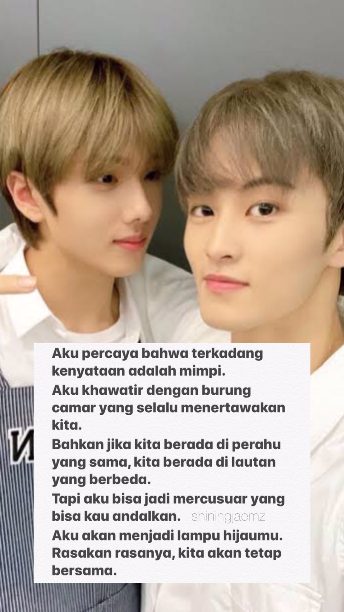 manda on Twitter: "[ dear dream ; athaya raphael arkananta ] https://t.co/iJnk4wE22g" / Twitter