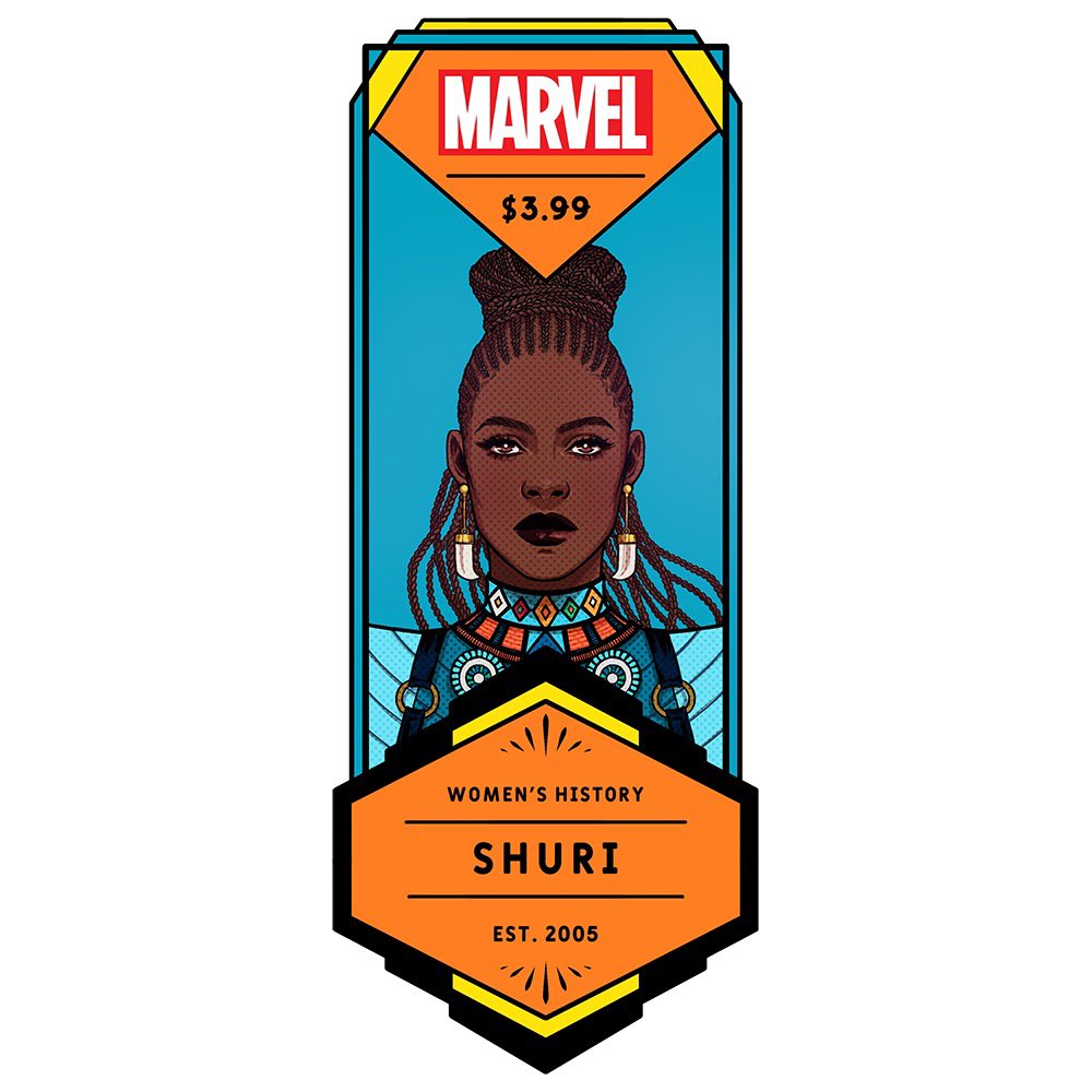 「Shuri's corner box 」|Jen Bartelのイラスト