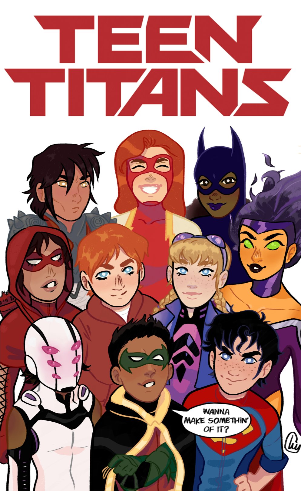 Damian Wayne And Nightstar