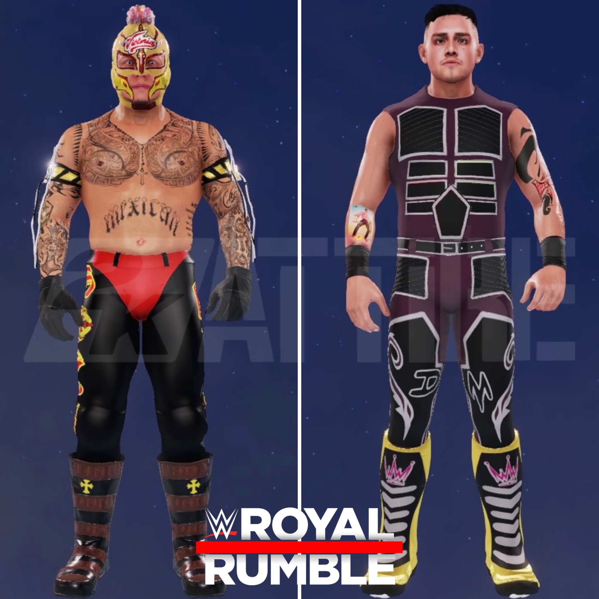 Rey Mysterio 2022 Attire