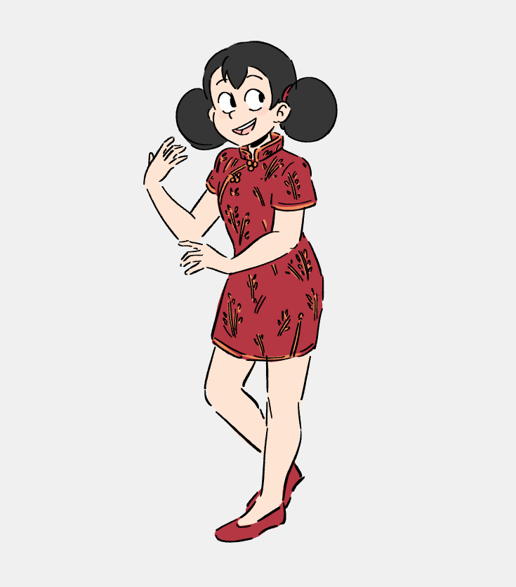 「lunar new year is coming up soon!!!!!!! 」|Marie Lum 林のイラスト