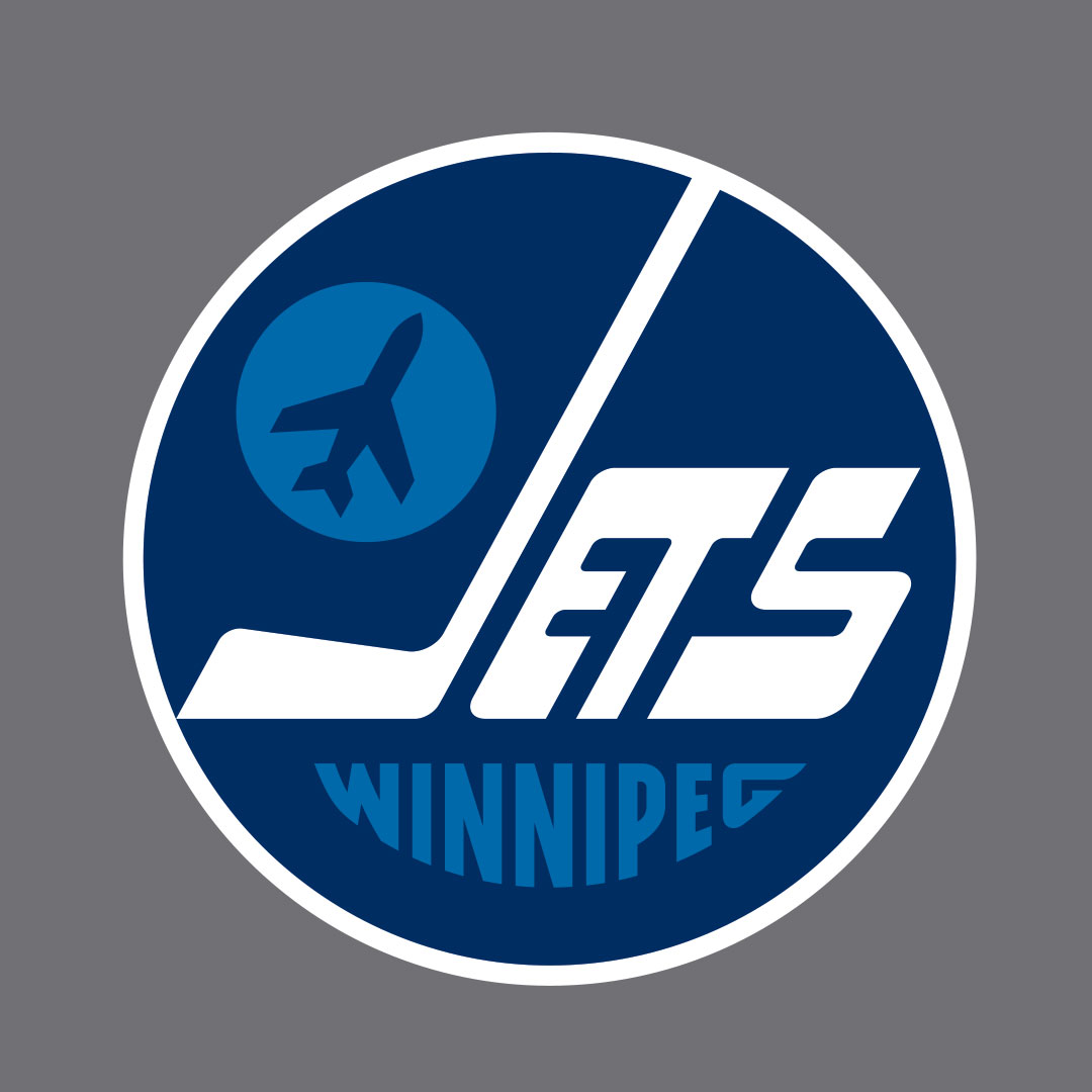 Winnipeg Jets Logo Black And White