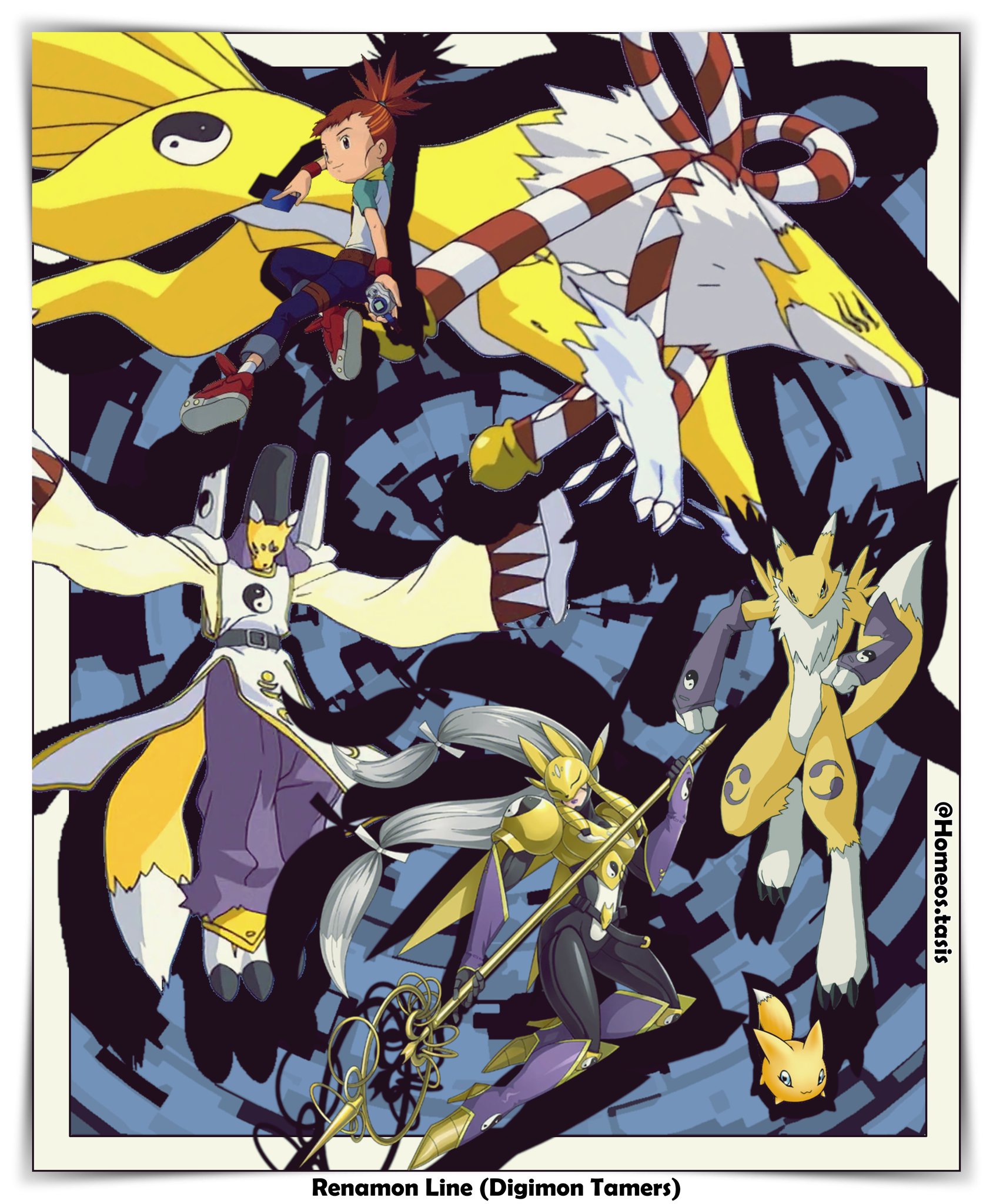 Digimon Tamers Renamon Evolution