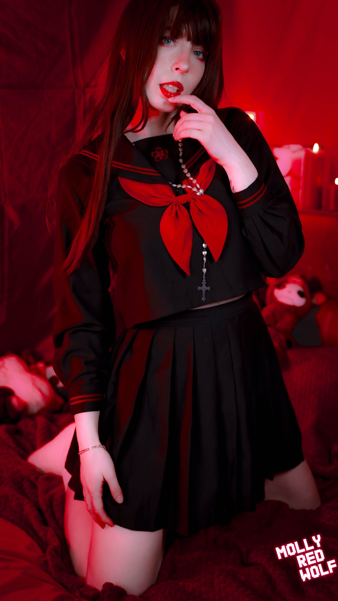 TW Pornstars - 1 pic. MollyRedWolf🐺NSFW 18+🐺. Twitter. Halloween is over but crazy girls are ...