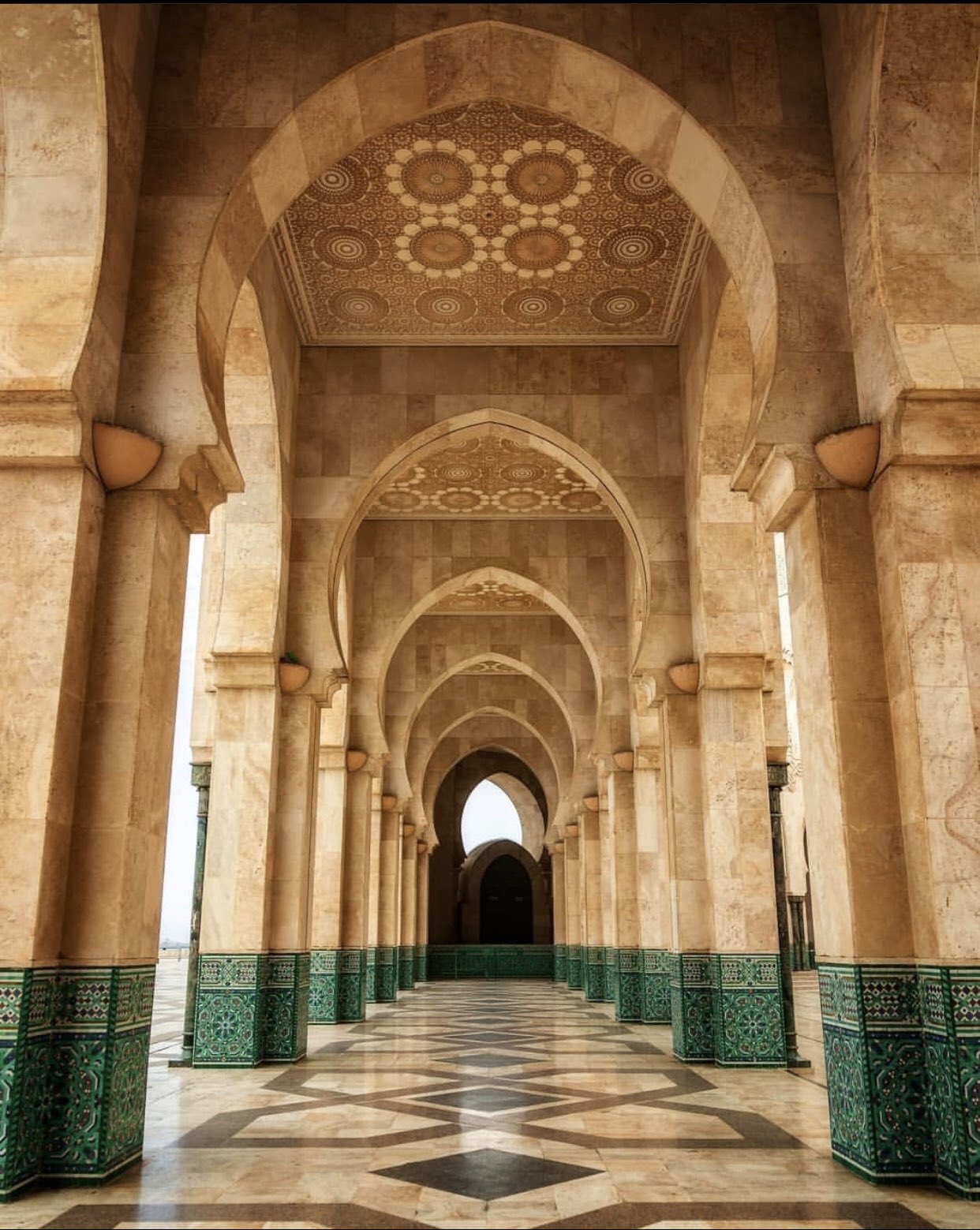 Hassan Ii Mosque Laser