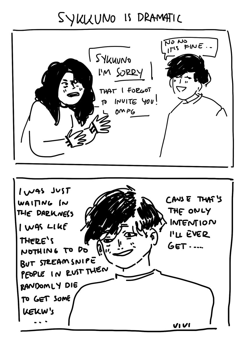 「they're the same #sykkunofanart #corpsef」|vivi is a delight (check ...