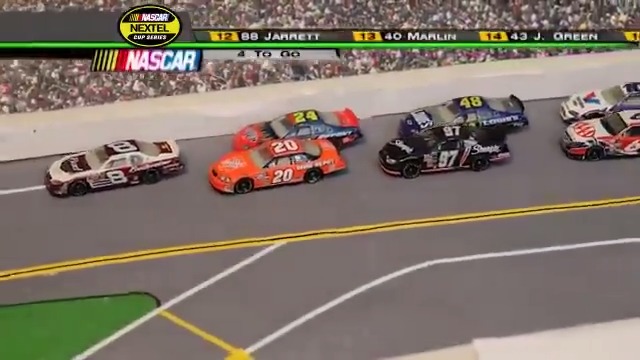 Nascar Stop Motion