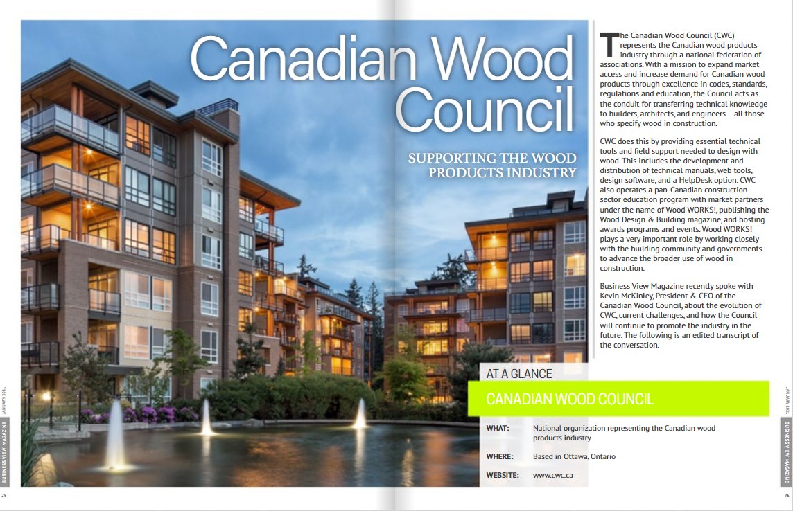 The Canadian Wood Council - CWC - Building Codes, Products, Education ...