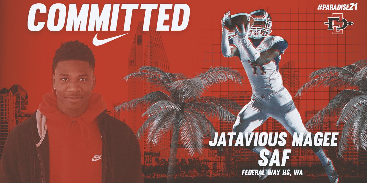 2021 3* S Jatavious Magee flips from FAU to San Diego State : r/CFB