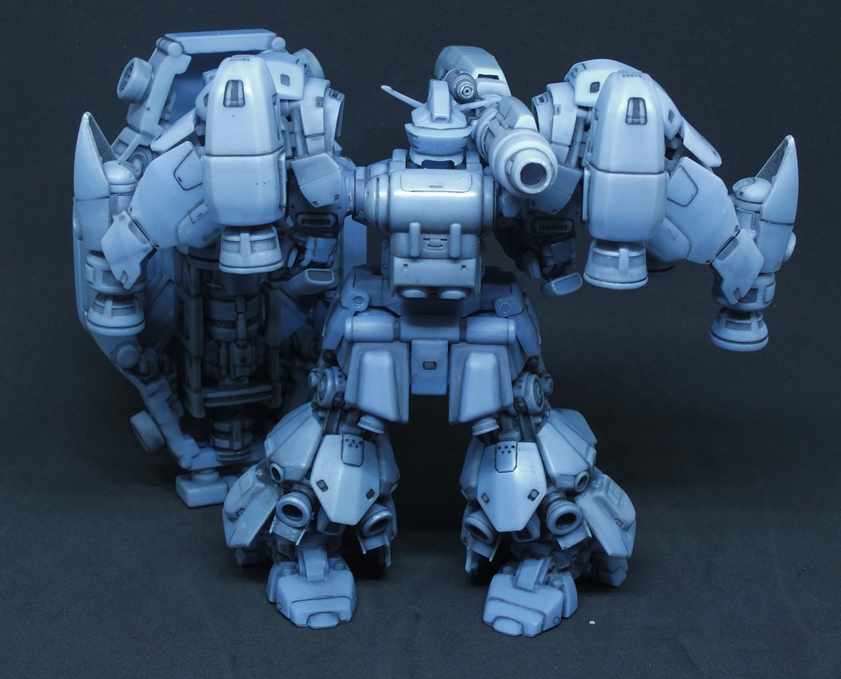 Fully 3D printed Custom Gundam GP02 Physalis. STL Files coming soon ...