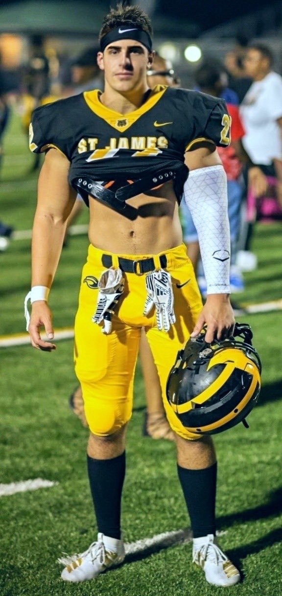 High School Football Players Shirtless