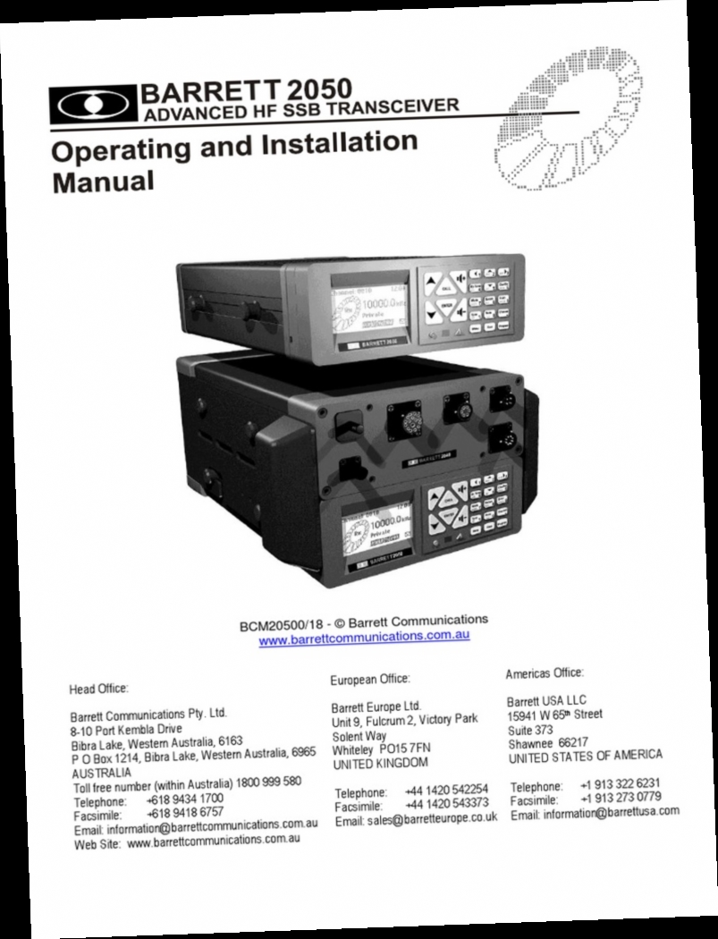 barrett 2050 uaser manual pdf download / Twitter