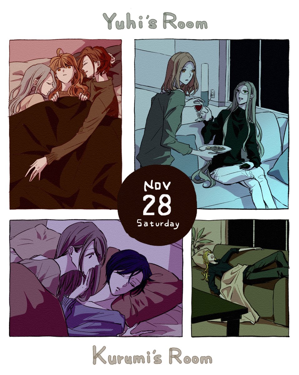 「THE PINK DIARY:Day28 https://t.co/9x0C3s5qzO 」綺月るりは百合しか描かないの漫画