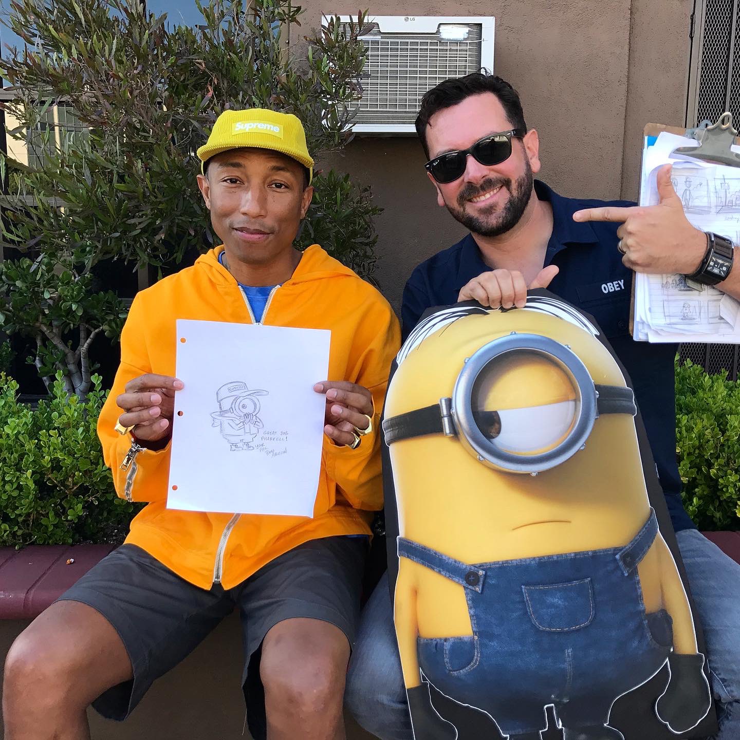 Happy Pharrell Minions