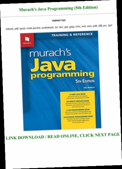 pdf free download murachs java 5 / Twitter