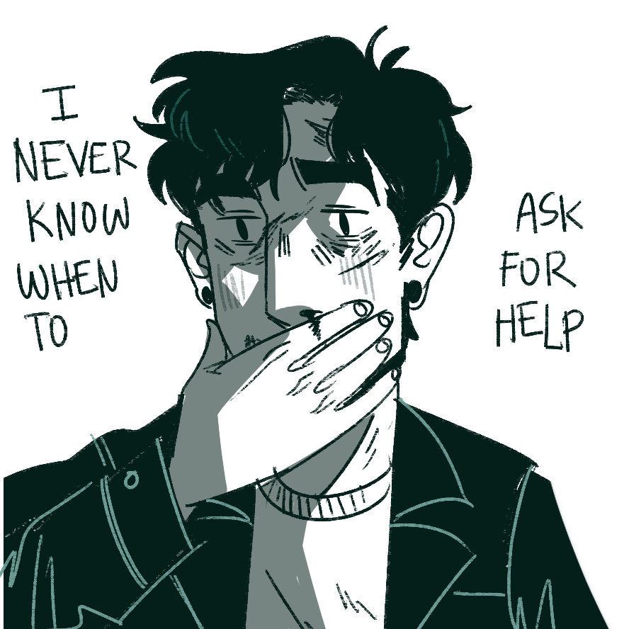 「tbt dat time when this gorgeous punk guy was my uber driver 」🪬 Caleb 🪬の漫画