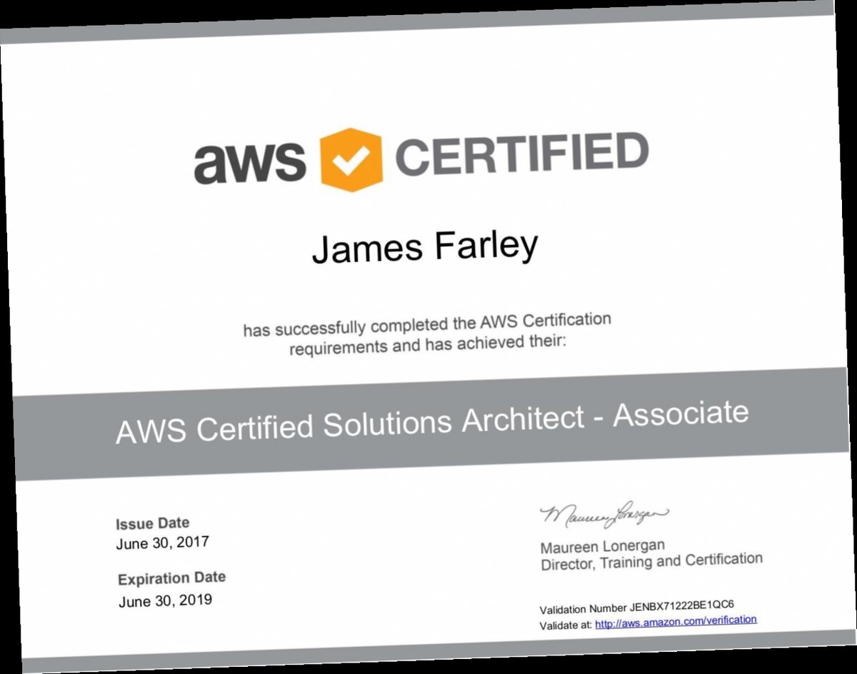 aws certification pdf download / Twitter