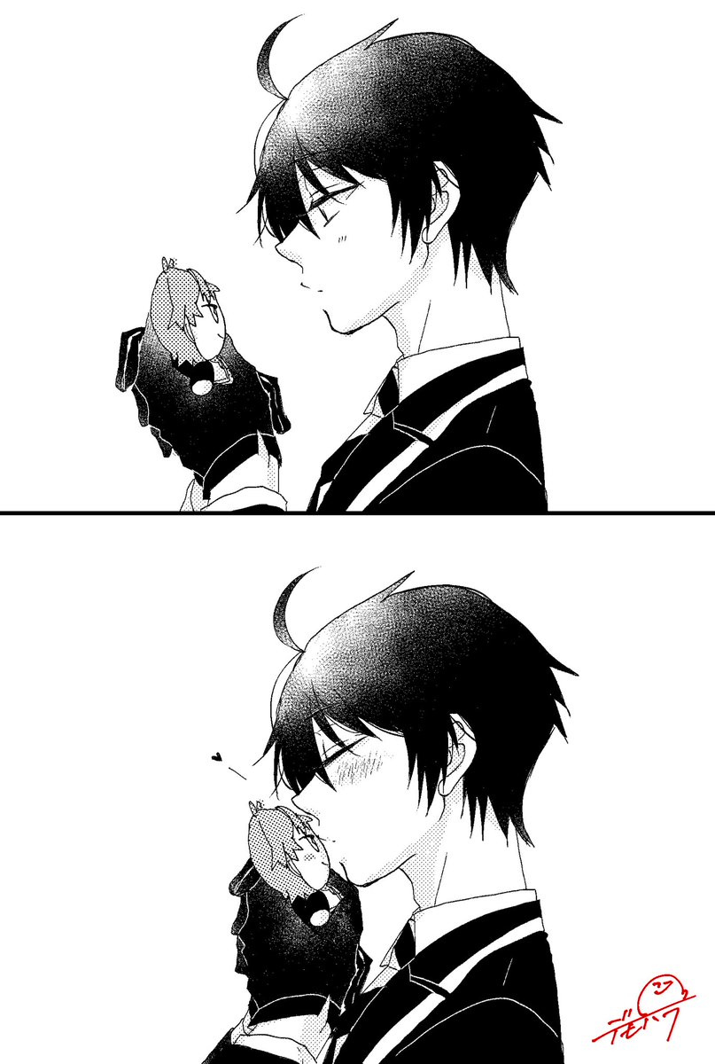 エスデュ「#twst_BL エスデュ/オレにしてくれていいんですけど?! 」でもはらの漫画