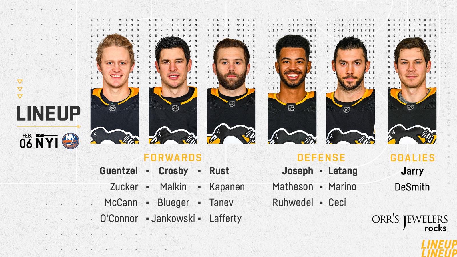 Pittsburgh Penguins Players