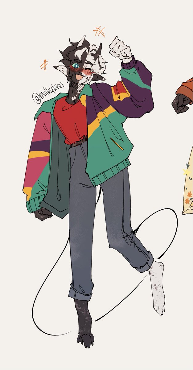 「boo fits! - #ranboofanart #Ranboo #dsmp」|milky 🎃のイラスト