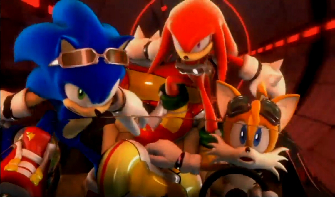 Sonic Riders Zero Gravity Knuckles