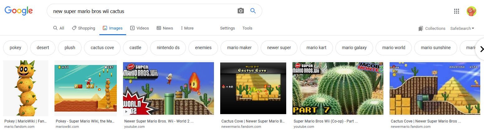 Super Mario Cactus