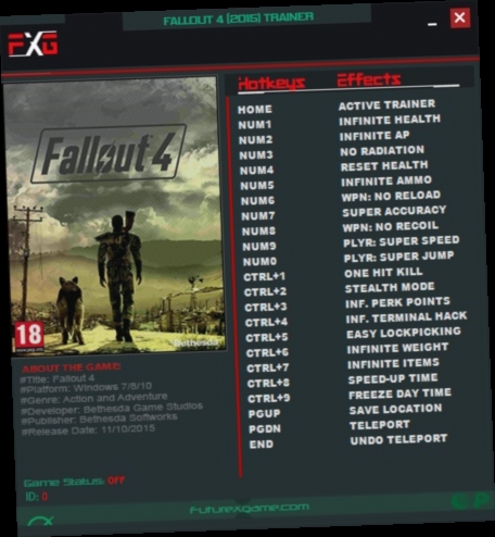 fallout 4 pc trainer download / Twitter