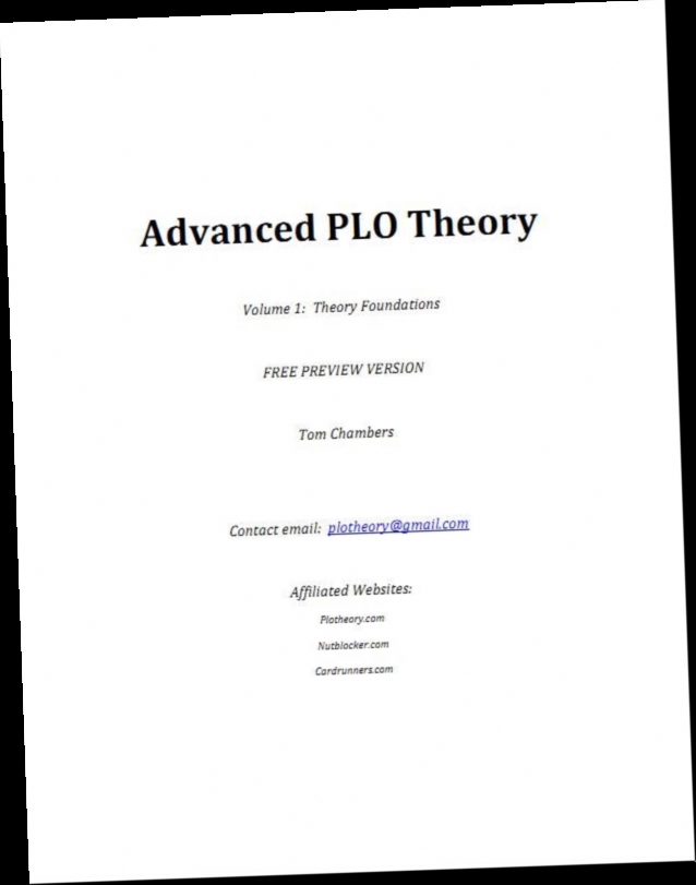 advanced plo theory tom chambers pdf download / Twitter