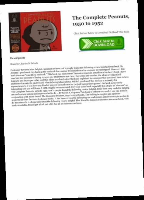 the complete peanuts pdf download / Twitter