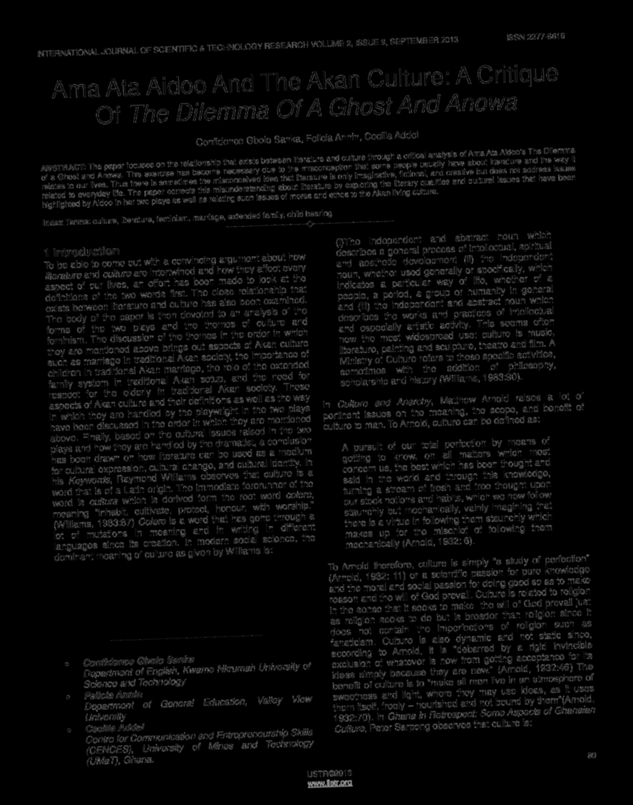 anowa by ama ata aidoo pdf download / Twitter