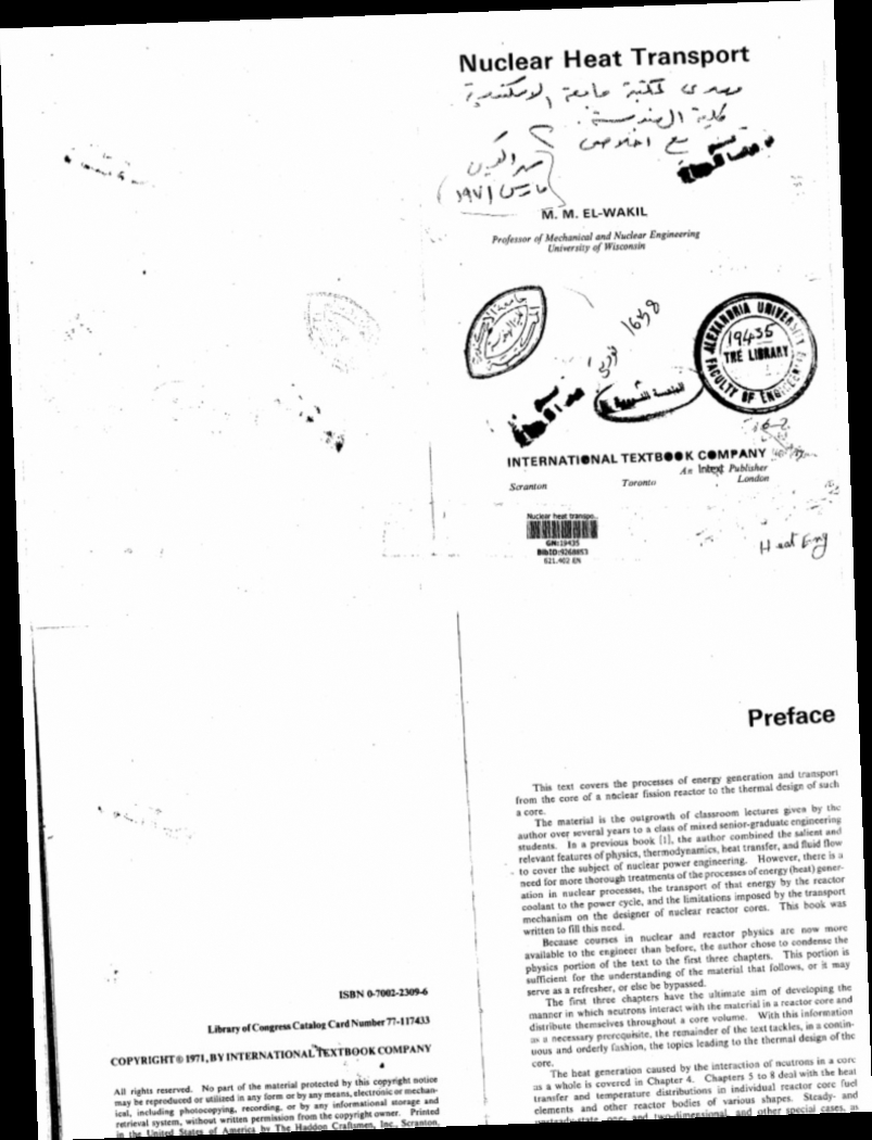 nuclear heat transport el wakil pdf download / Twitter