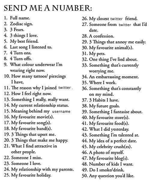 Send Me A Number Game Twitter