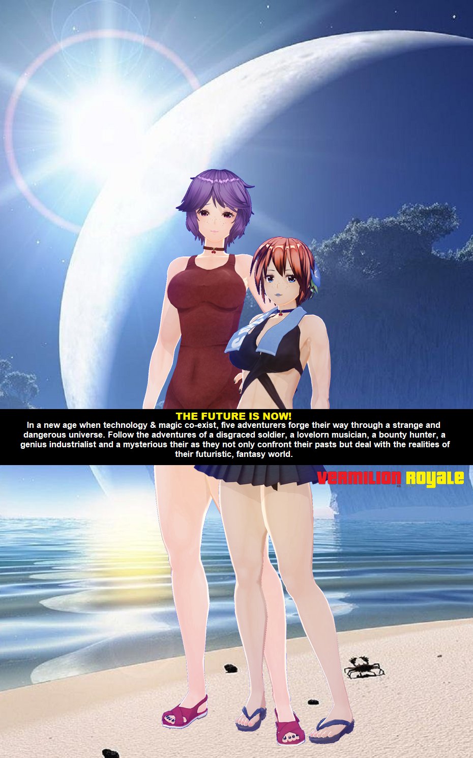 Galactic Fantasy Adventure Vermilion Royale on Twitter: "#VermilionRoyale #GodBlessTheRing #Joan ...