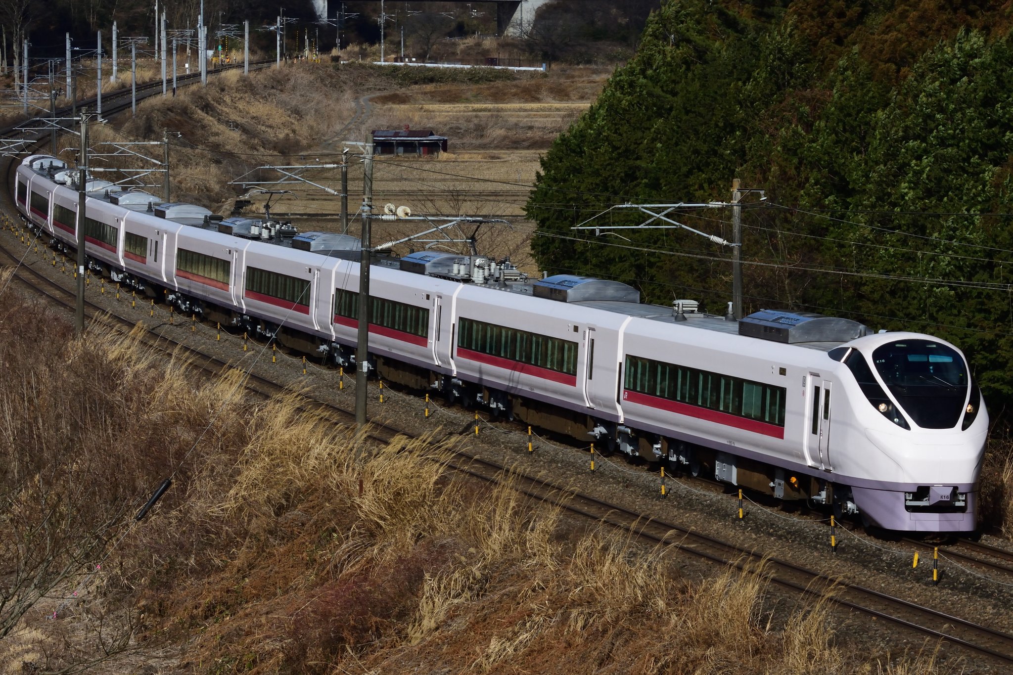 🍀南三陸🍀 on Twitter: "2021/02/08 試8124M（E657系K16編成出場） https://t.co/6wlaqPtUXs" / Twitter