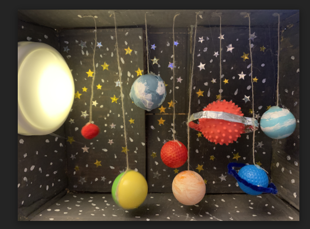 Homemade Solar System Model Homemade Solar System Model