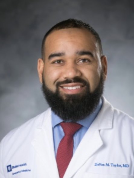 Duke Emergency Medicine on Twitter: "DeVon Taylor, MD (’19), is a recent graduate of the Duke EM ...