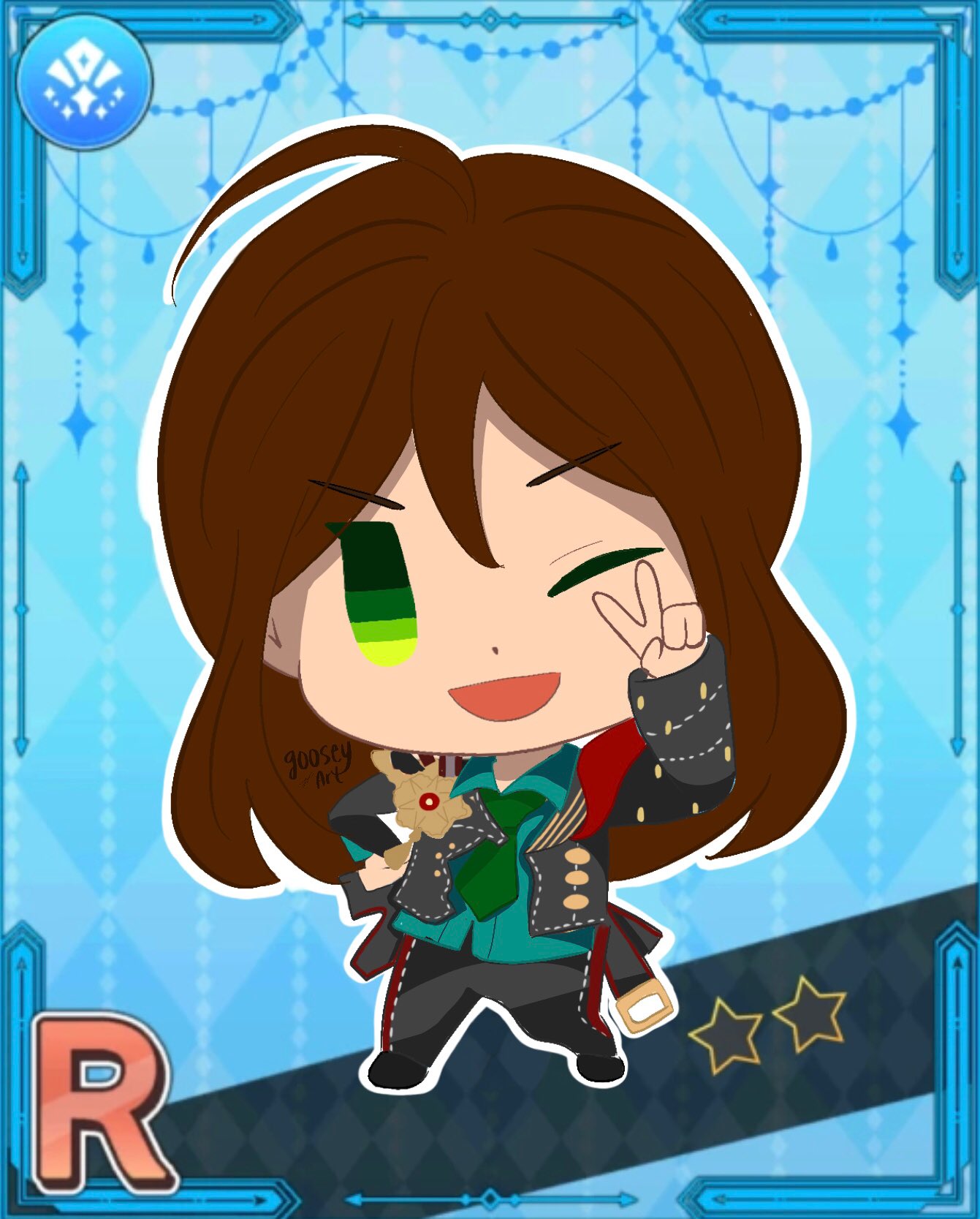 Chibi Stencils Colored