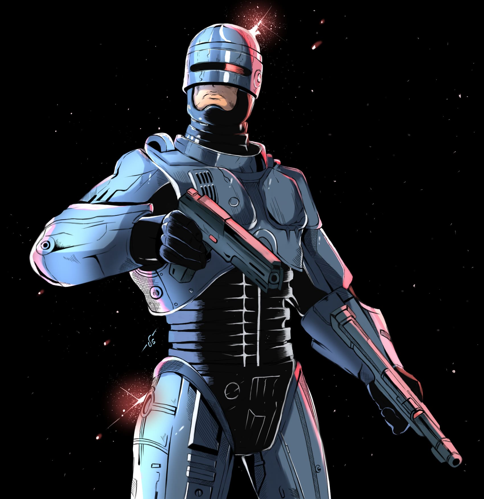 Robocop Comic Wallpaper