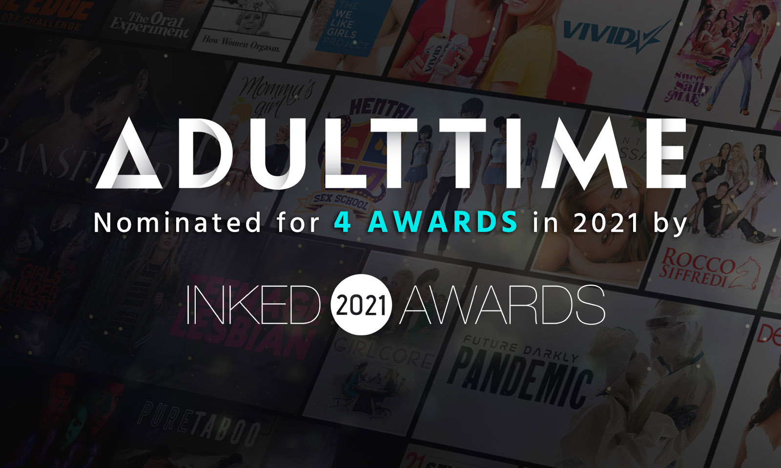 Avn Media Network On Twitter Adult Time Scores 4 Nominations For The