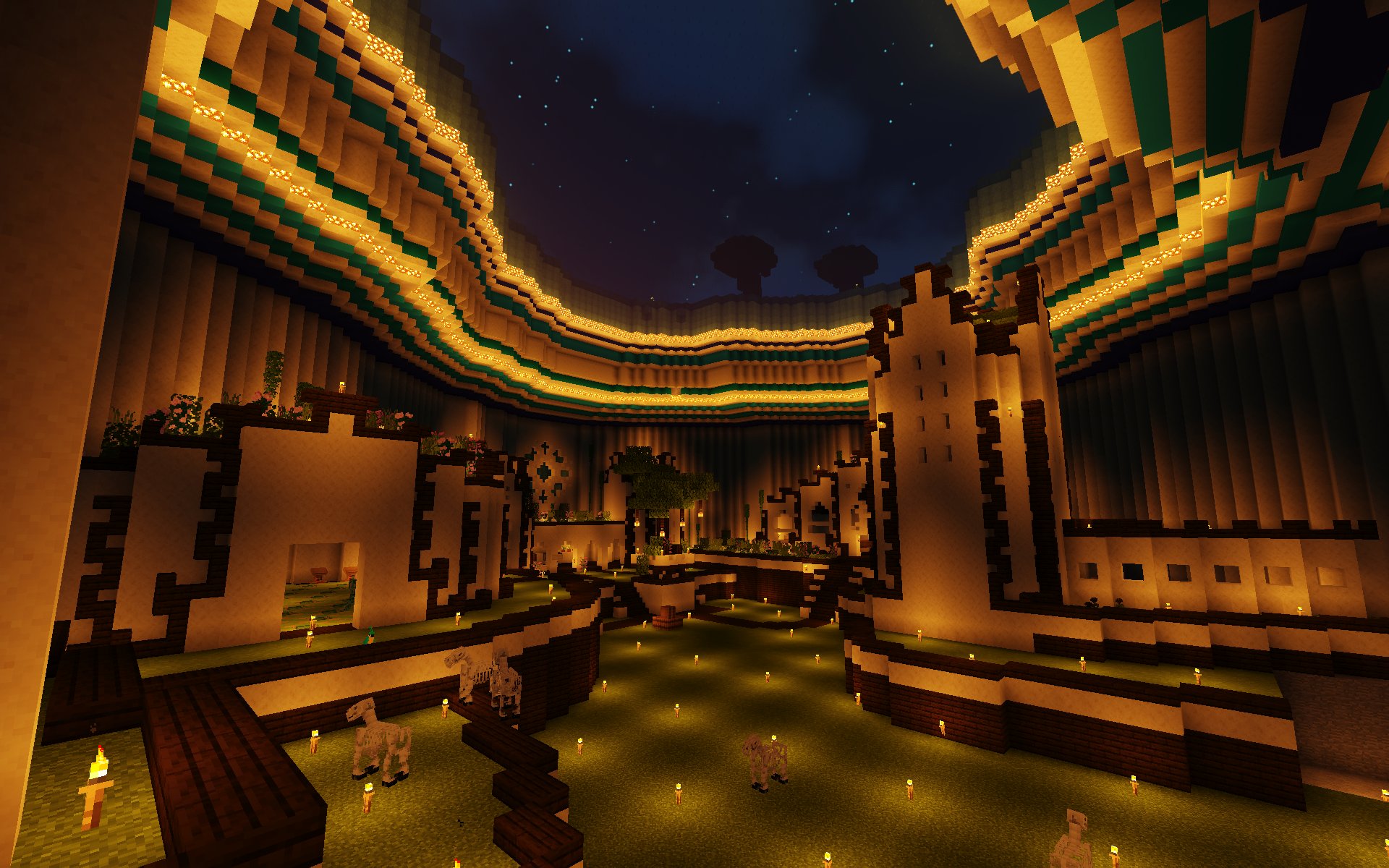 Underground City Minecraft