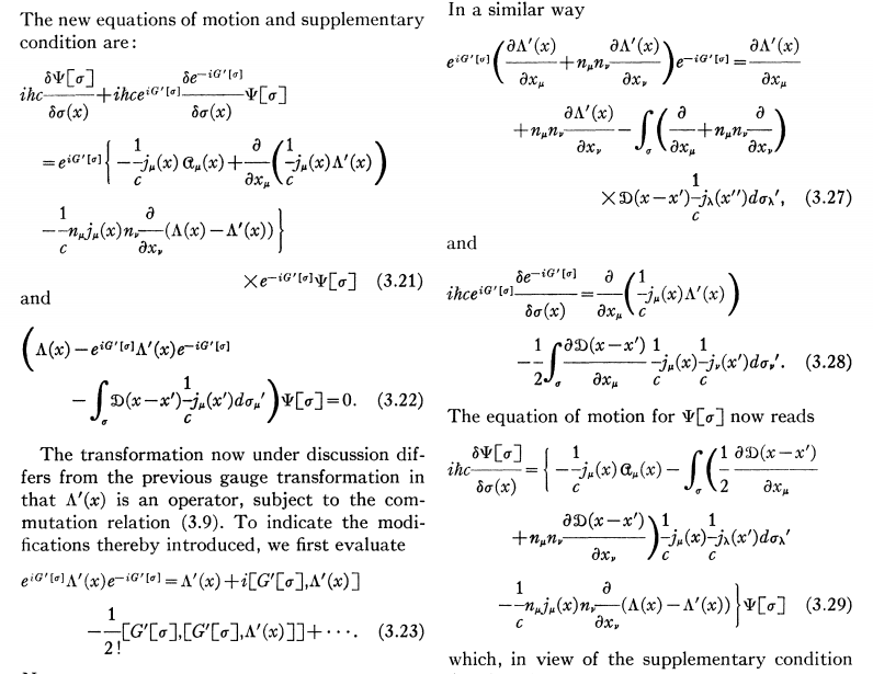 Complex Physics Equation